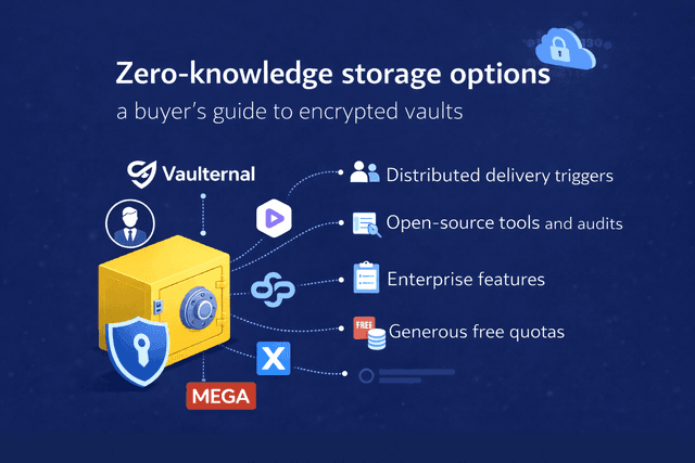 Zero-knowledge storage options (2026): a buyer's guide to encrypted ...